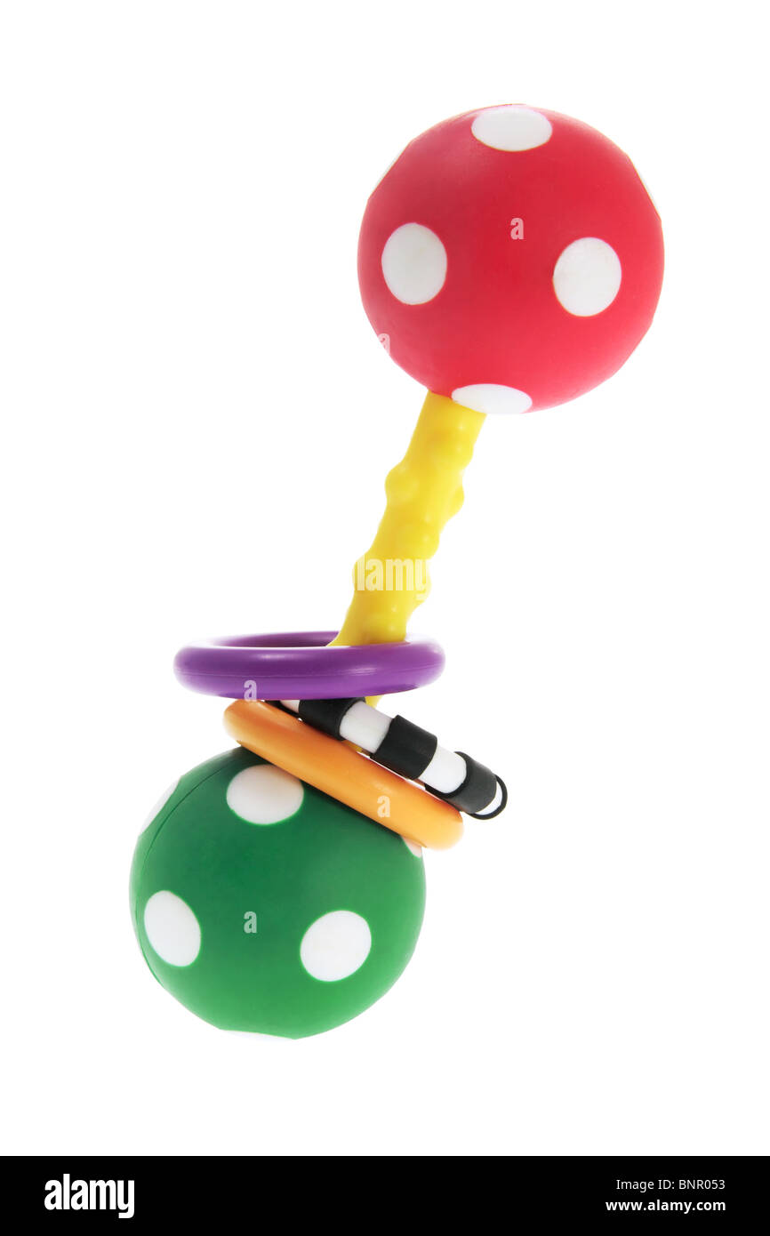 Pacifier or baby's rattle, toy hi-res stock photography and images - Alamy