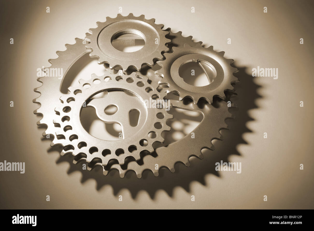 Steel gear wheels hi-res stock photography and images - Alamy