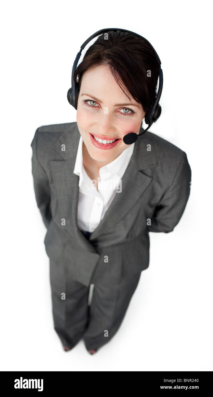 Confident customer Cut Out Stock Images & Pictures - Alamy