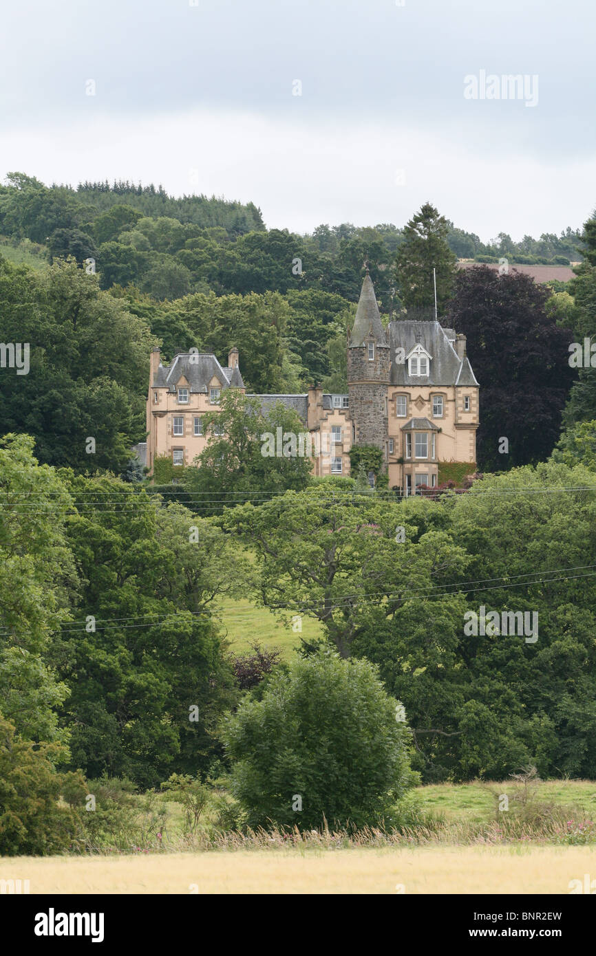 Cloan castle near Auchterarder Scotland July 2010 Stock Photo - Alamy