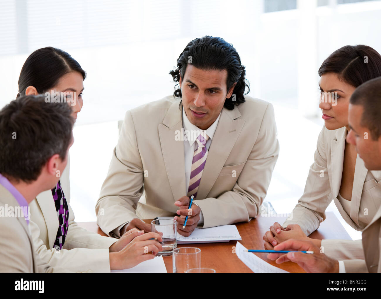 Young concentrated female employee hi-res stock photography and images ...