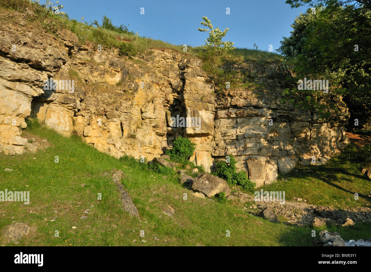 Cotswold stone quarry hi-res stock photography and images - Alamy