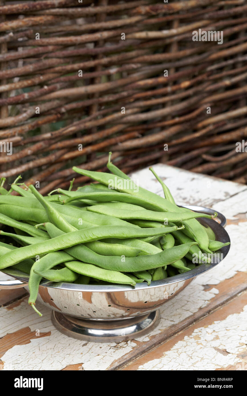 Runner beans in vegetable hi-res stock photography and images - Alamy