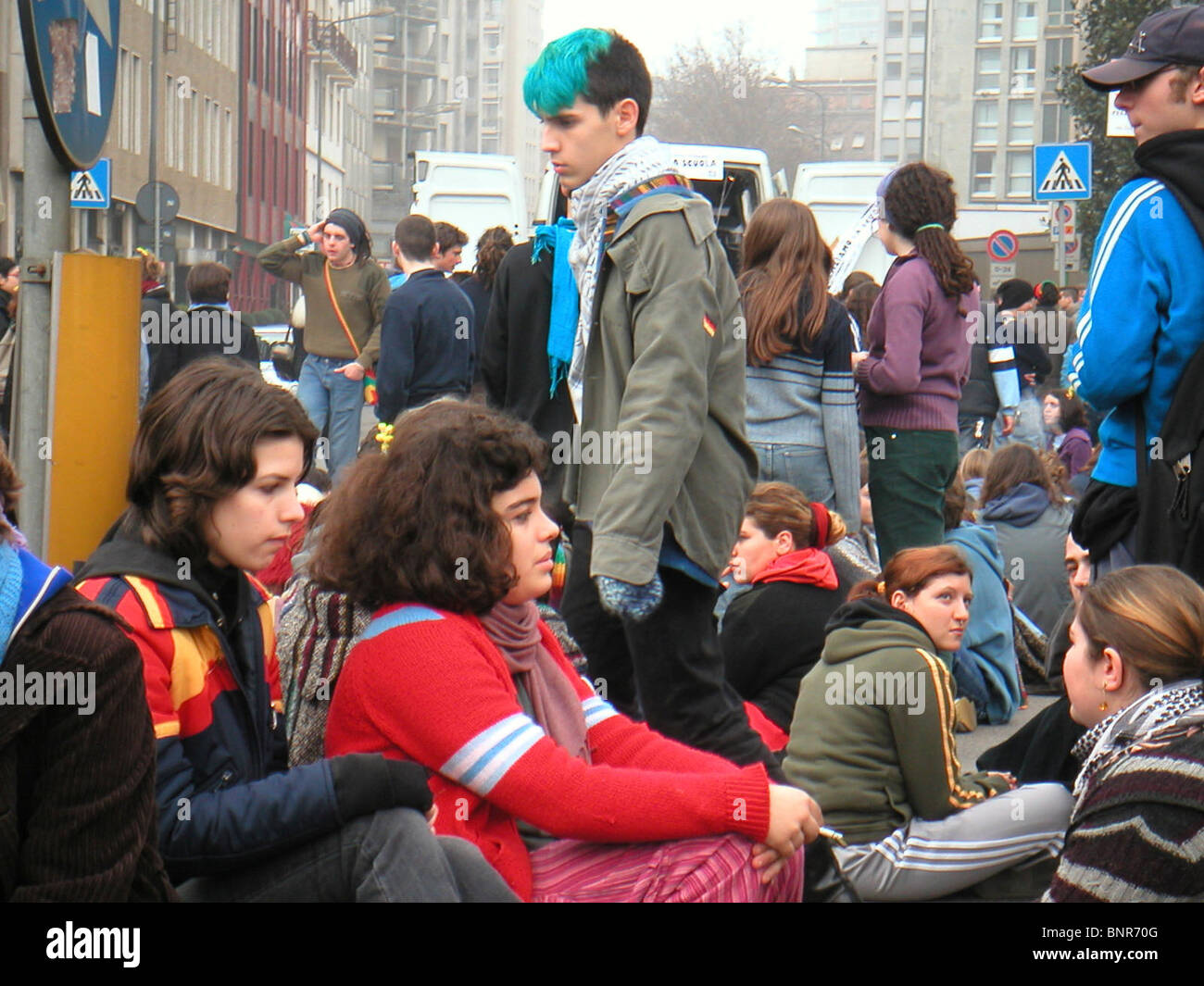 Cut the hair for protest hi-res stock photography and images - Alamy