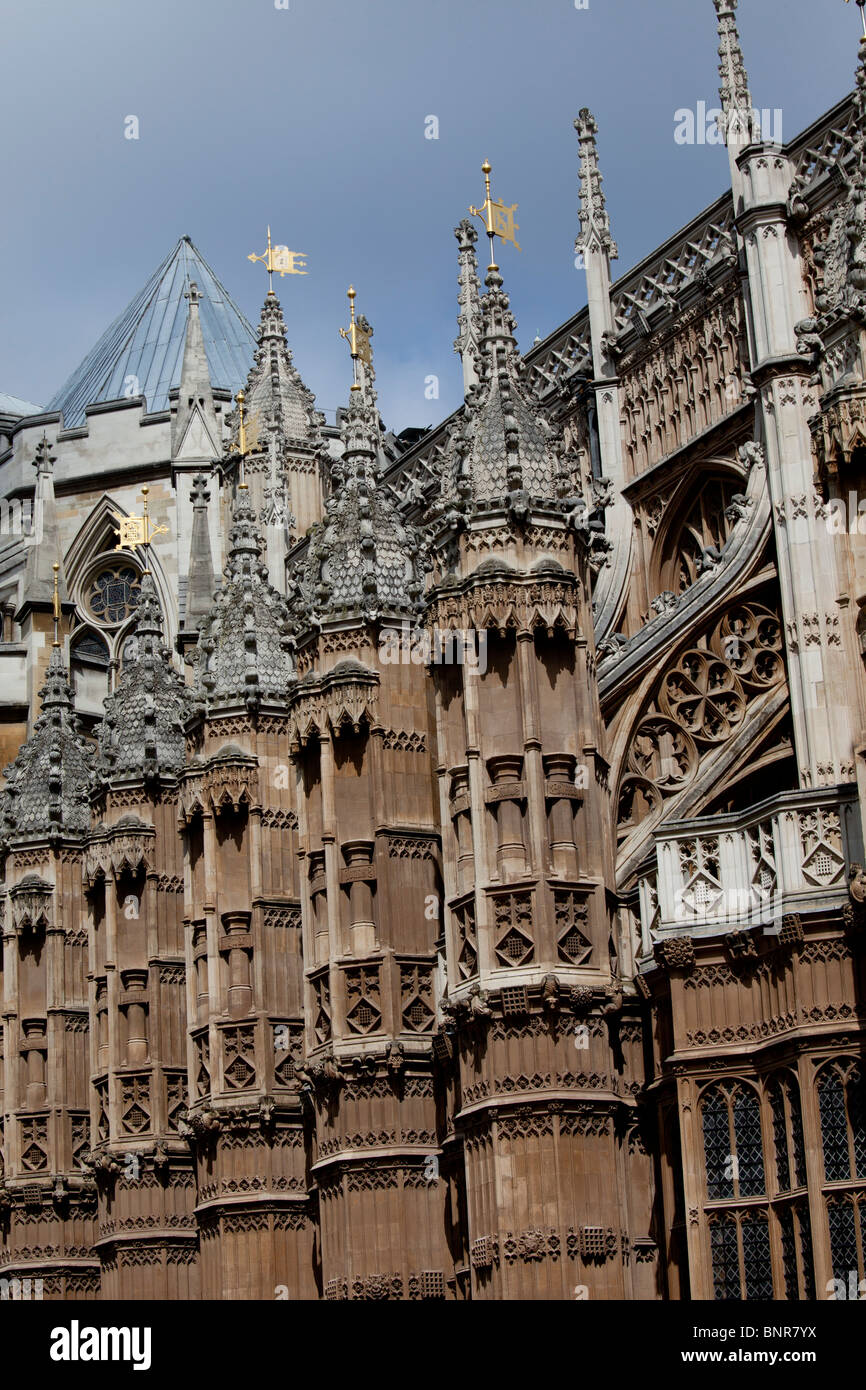 The Lady Chapel, a portion of Westminster Abbey, London, England Stock ...