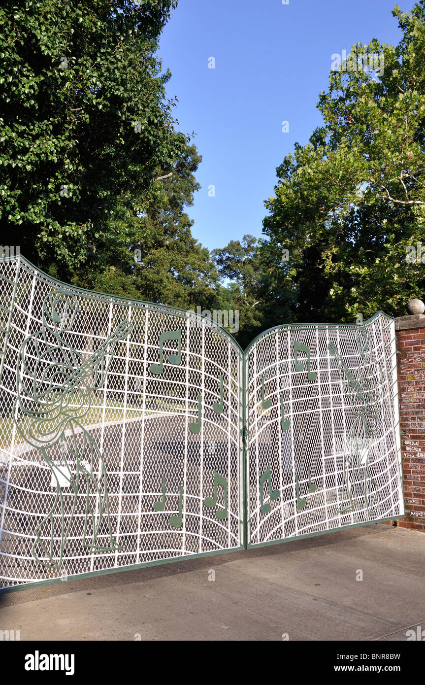 Elvis Presley Graceland Gate Graceland Gate Memphis Tennessee " Poster
