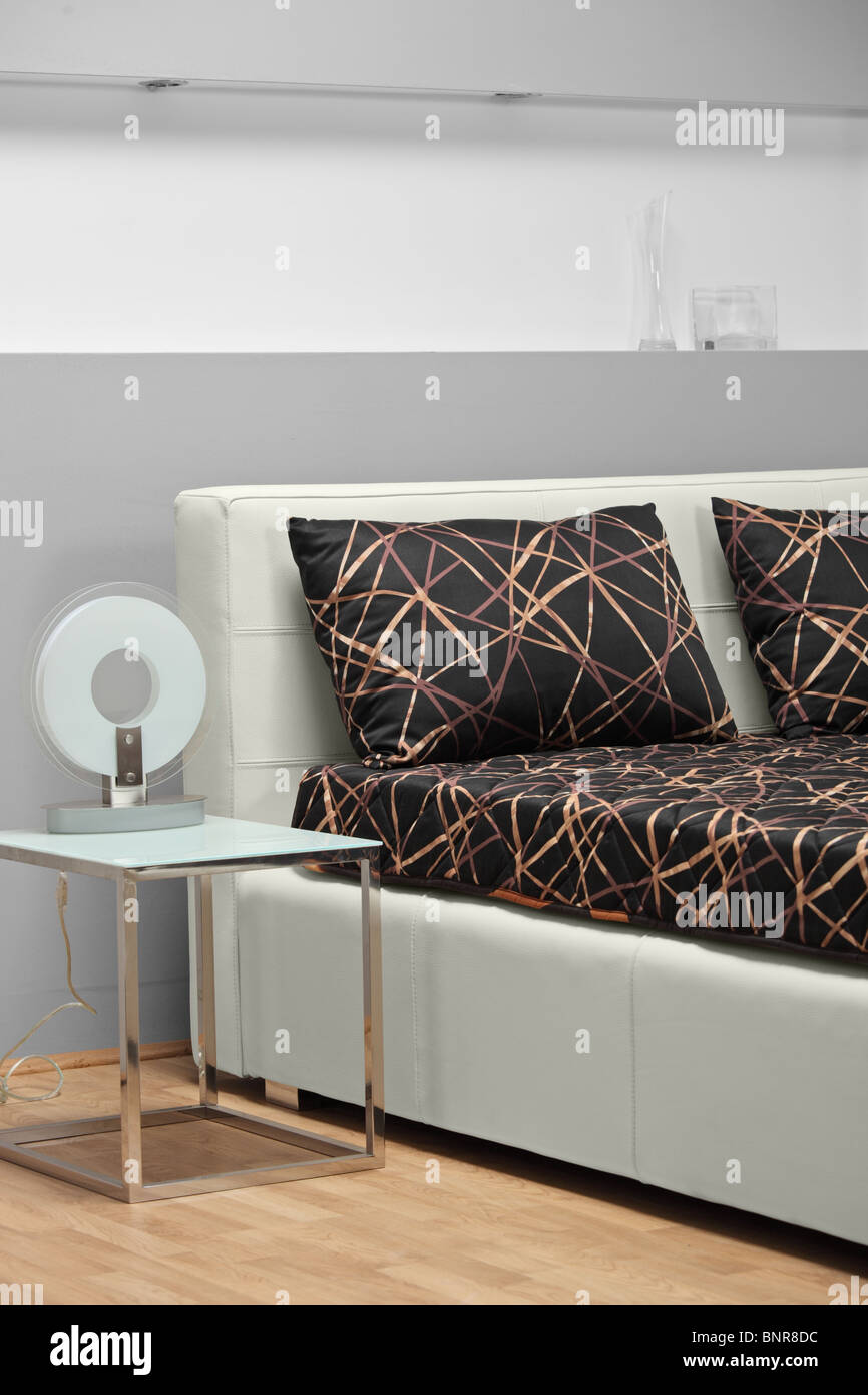 A studio shot of a bed with sheet Stock Photo - Alamy