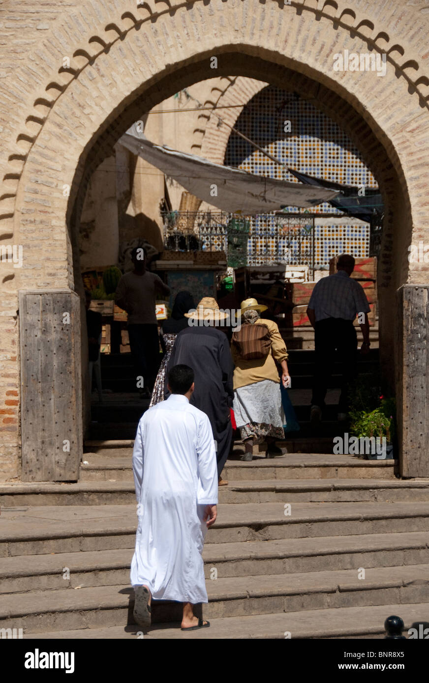 Morocco, Tetouan. The Medina (old town) of Tétouan, UNESCO. The ...
