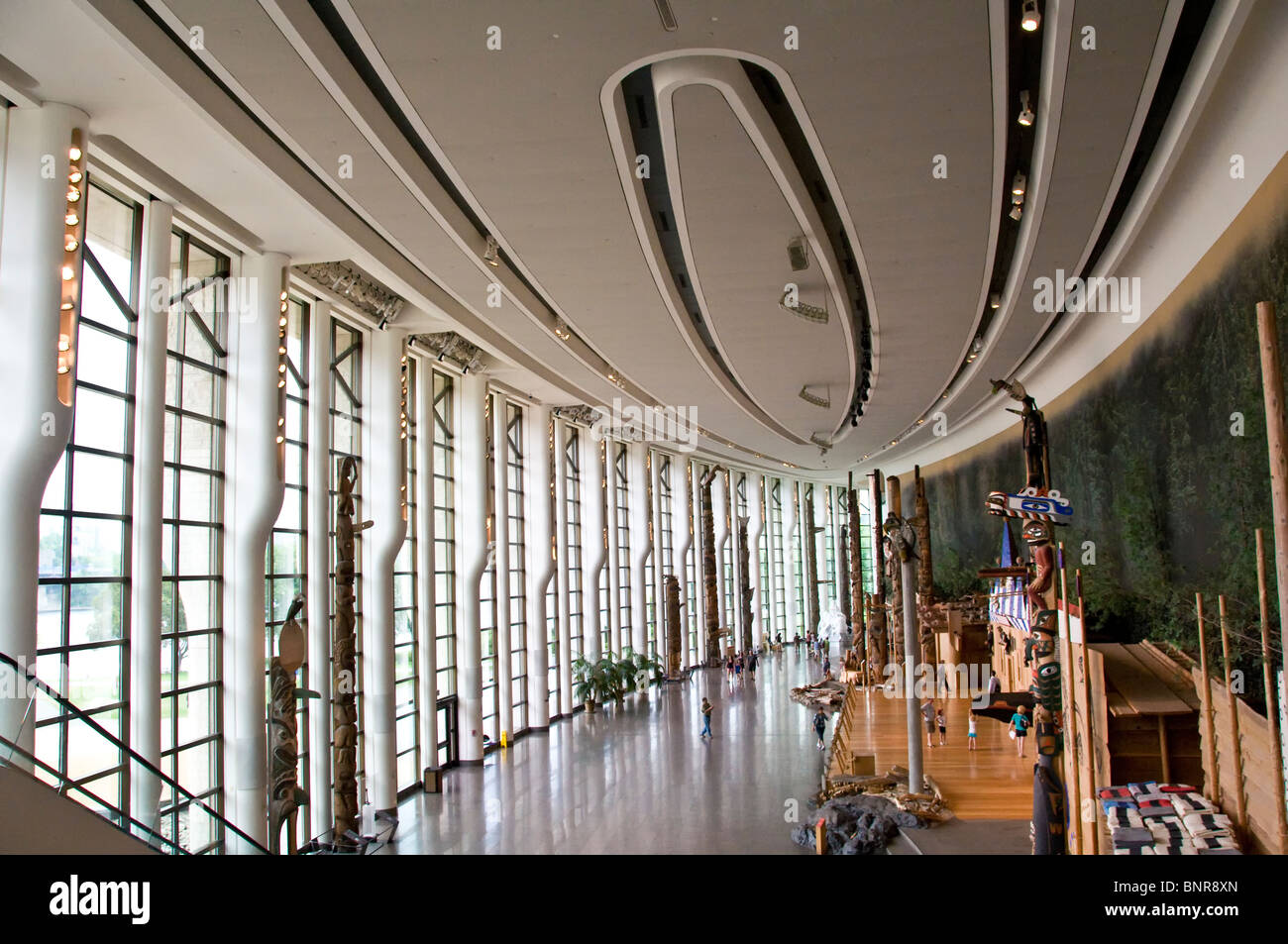 Canadian museum of Civilizations Located in Hull Quebec a bridge away ...