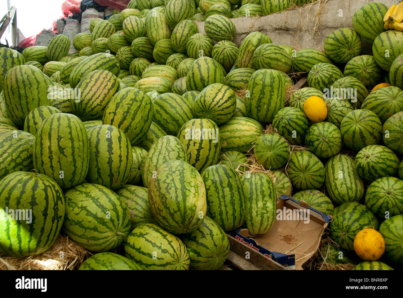 Moroccan watermelon hi-res stock photography and images - Alamy