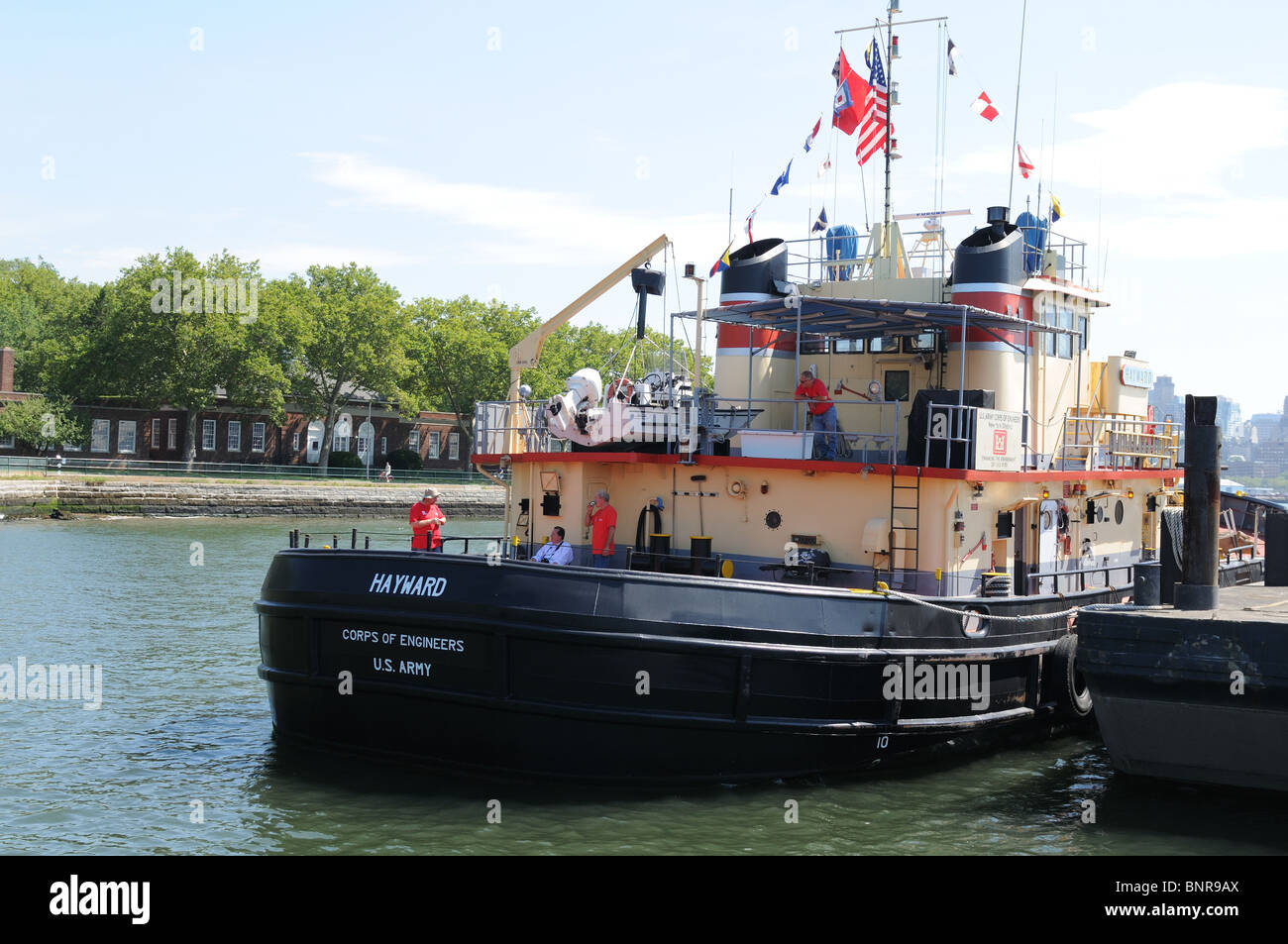 The Hayward, a drift vessel deployed by the U.S. Army Corps of ...