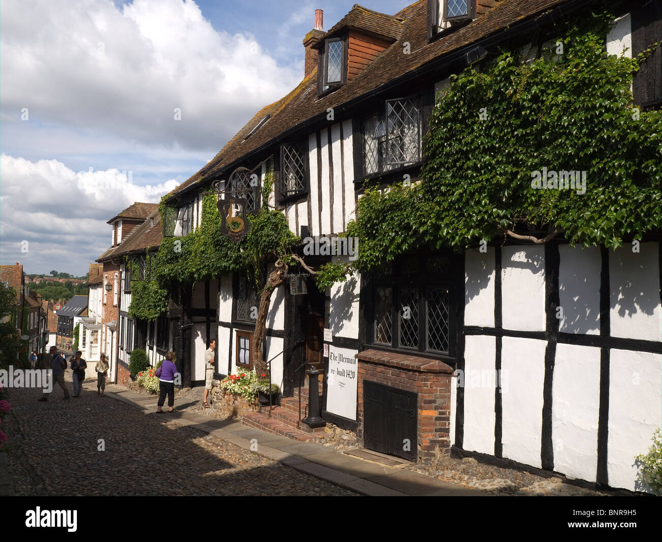 The famous Mermaid Inn in Rye East Sussex Stock Photo - Alamy