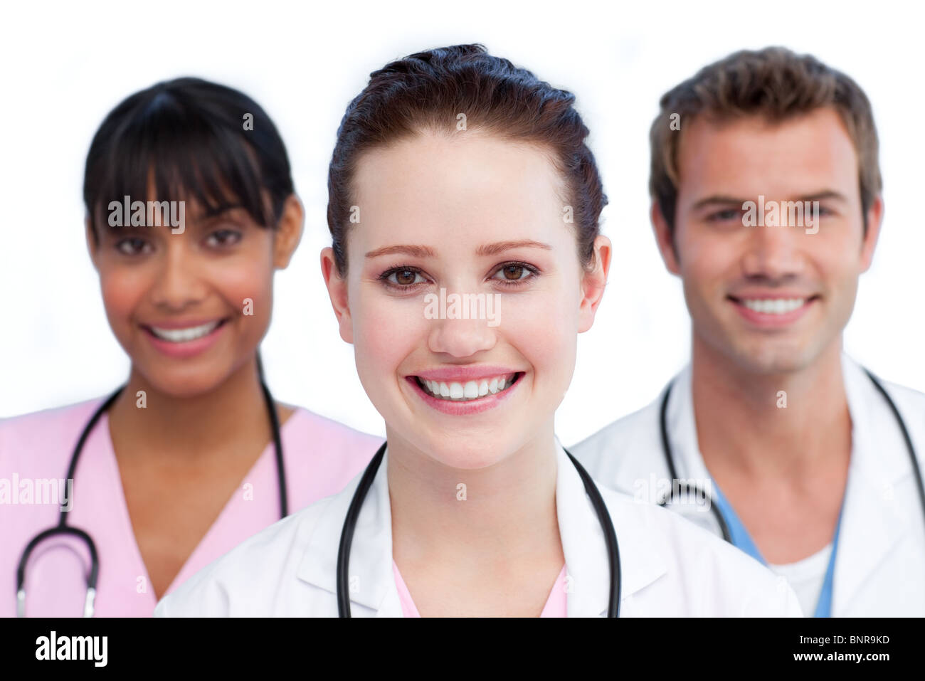 Happy medical team Stock Photo - Alamy