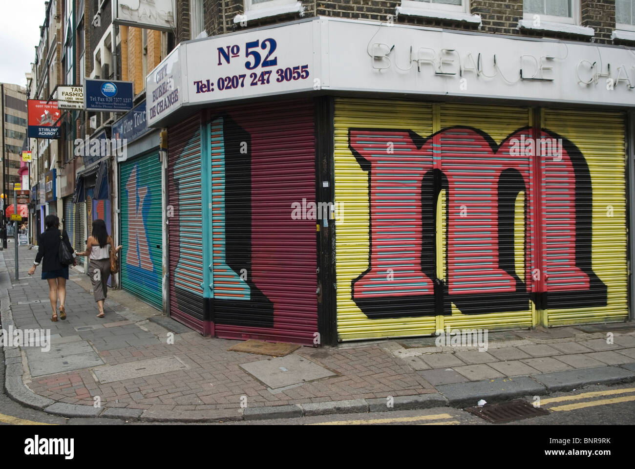 Alphabet street hi-res stock photography and images - Alamy