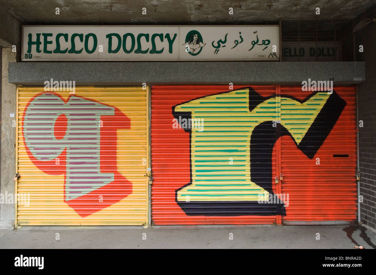 Alphabet street hi-res stock photography and images - Alamy