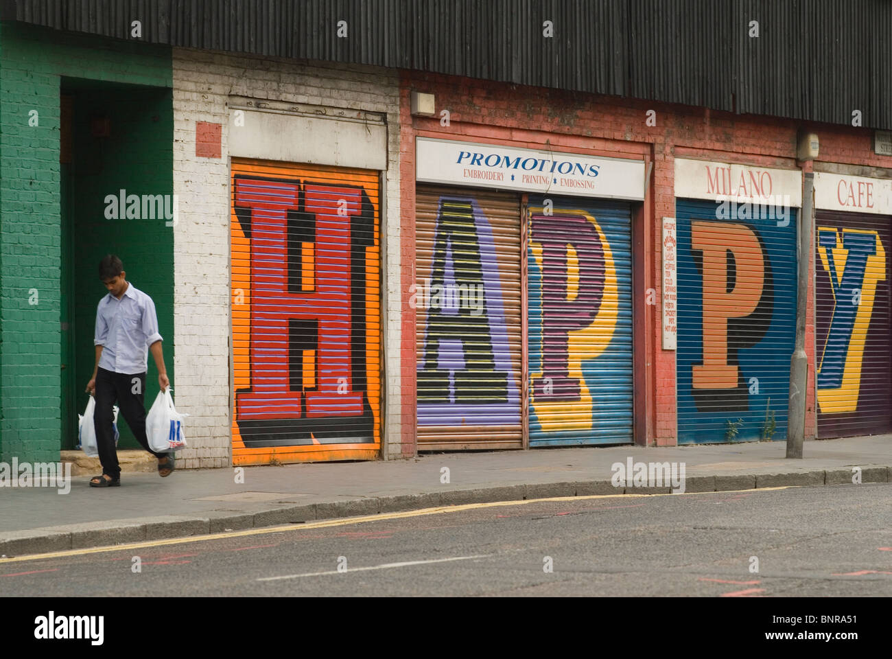 Alphabet street hi-res stock photography and images - Alamy