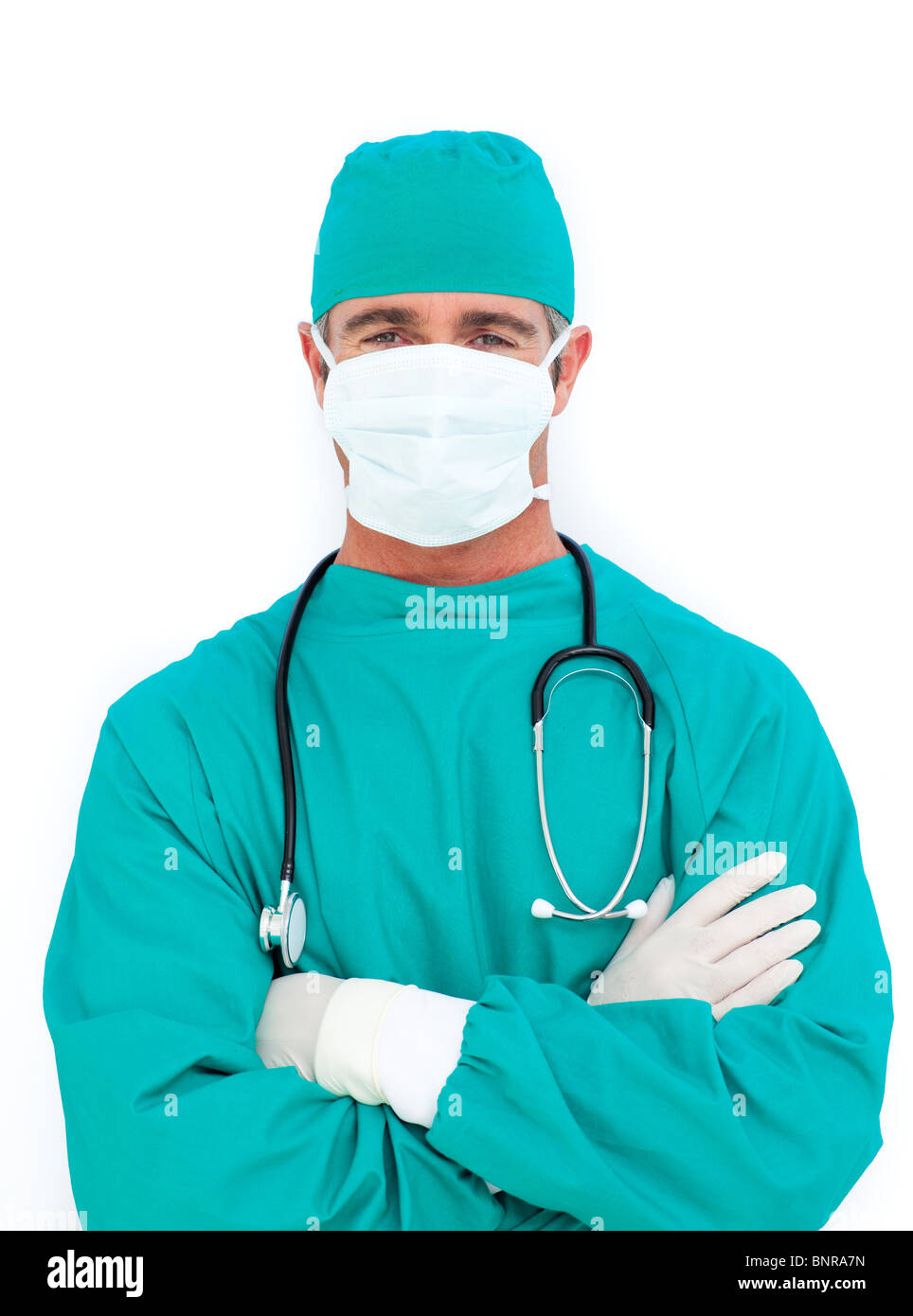 Portrait of an ambitious surgeon Stock Photo - Alamy
