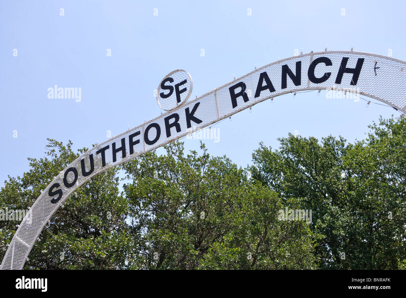 Southfork ranch, Texas, USA (form popular TV series "Dallas Stock Photo ...