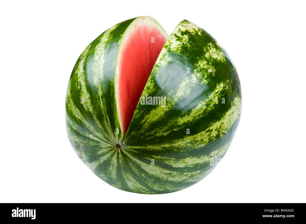 object on white - food watermelon close up Stock Photo - Alamy