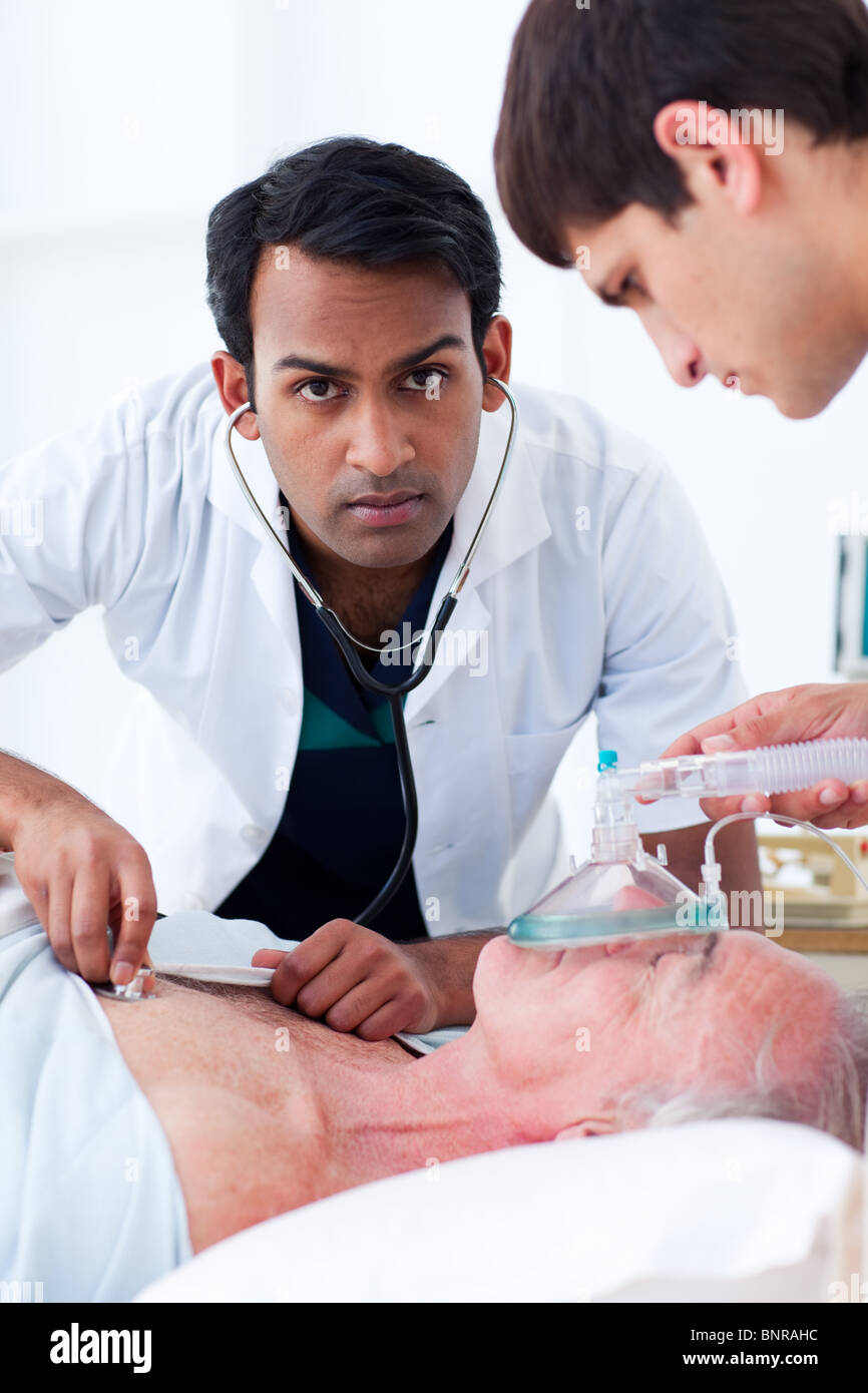 Young Doctors in an emergency unit Stock Photo - Alamy