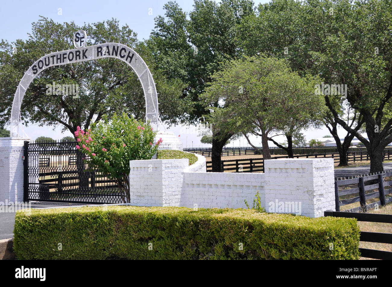 Southfork ranch, Texas, USA (form popular TV series "Dallas Stock Photo ...