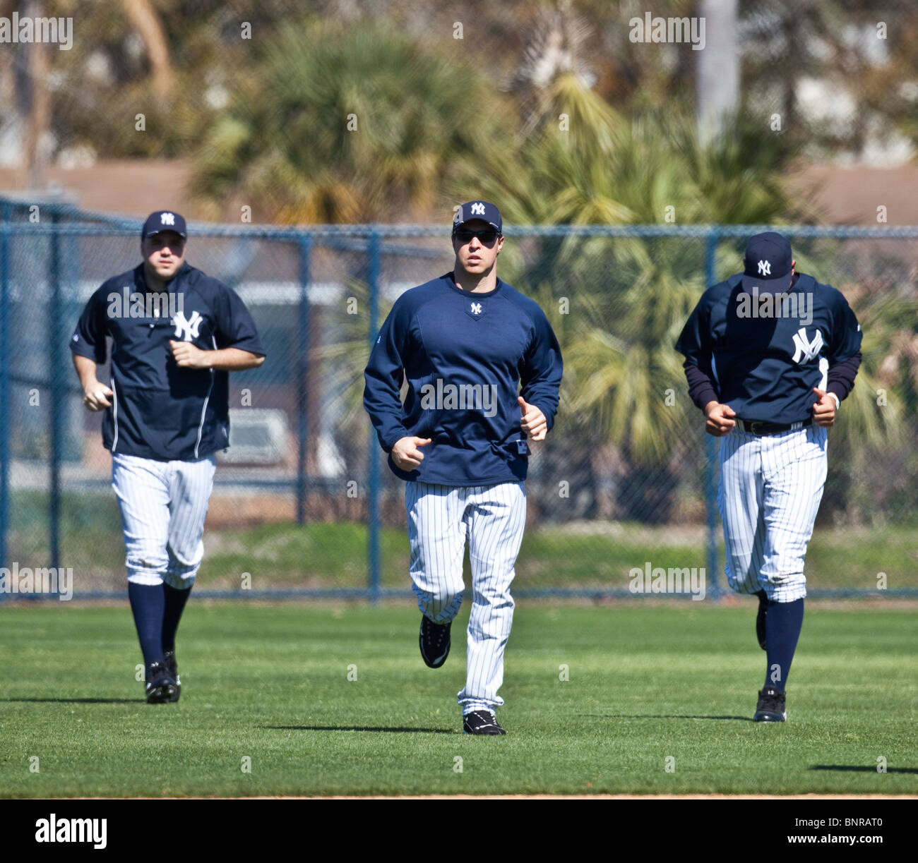 Spring Training at the New York Yankee compound in Tampa, Florida Stock ...