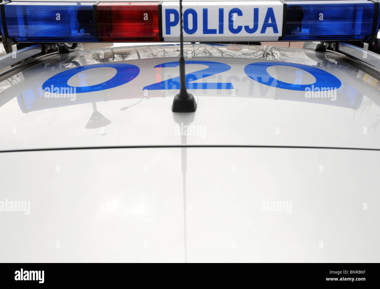 Policja polish police car hi-res stock photography and images - Alamy