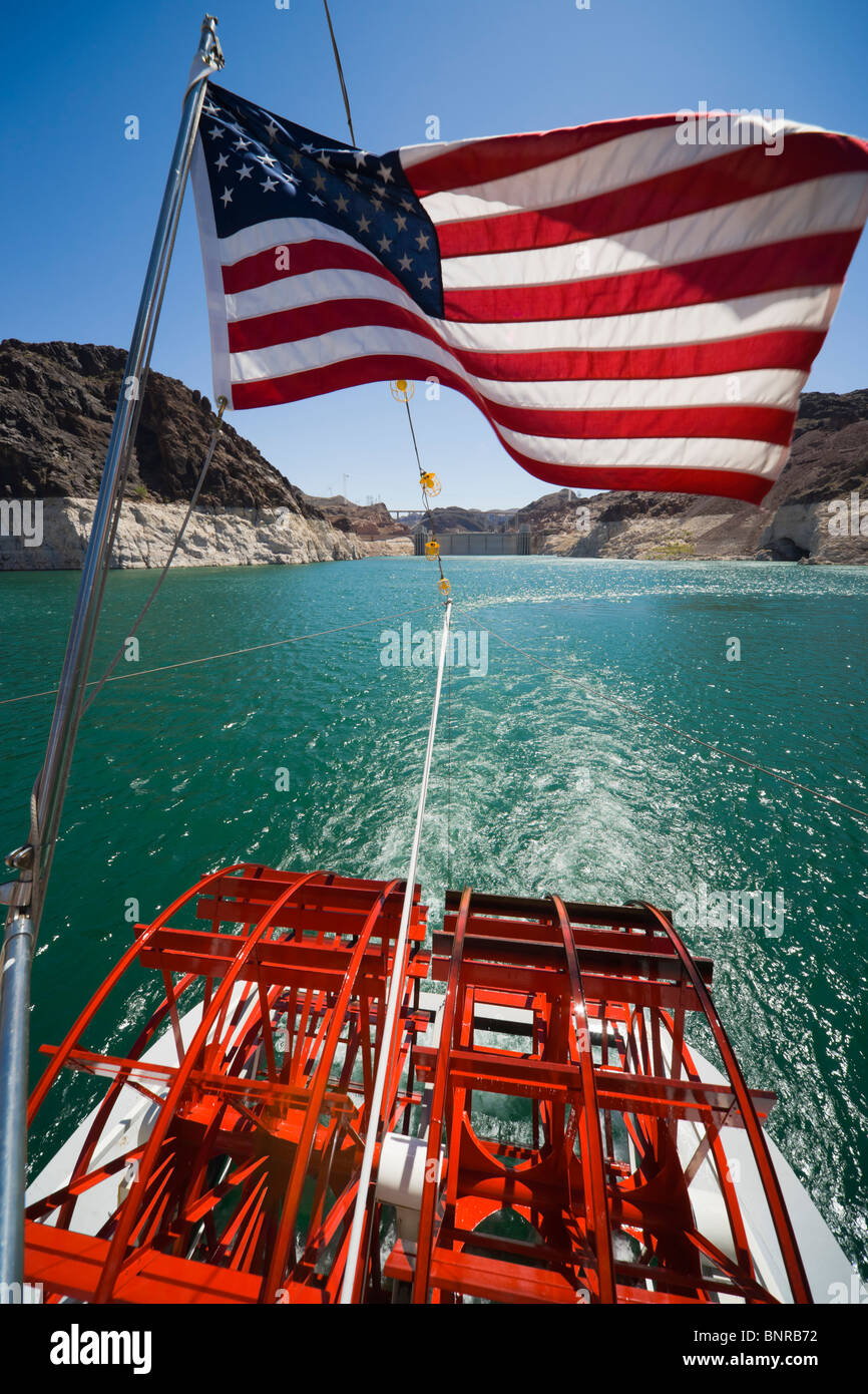 USA Nevada - Lake Mead excursion paddle boat Desert Princess - paddle ...