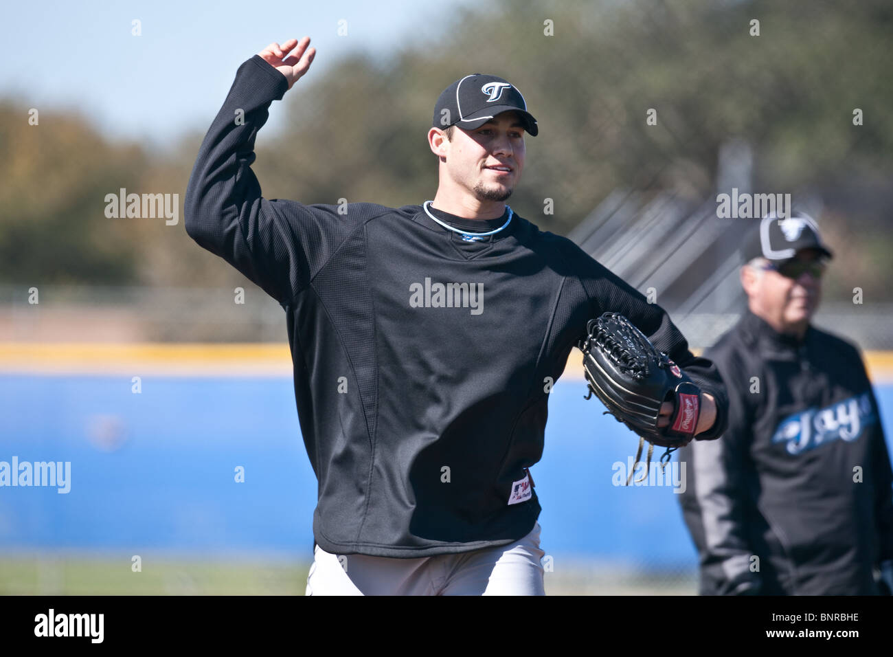 Toronto Blue Jays at Spring Training in Dunedin, Florida Stock Photo ...