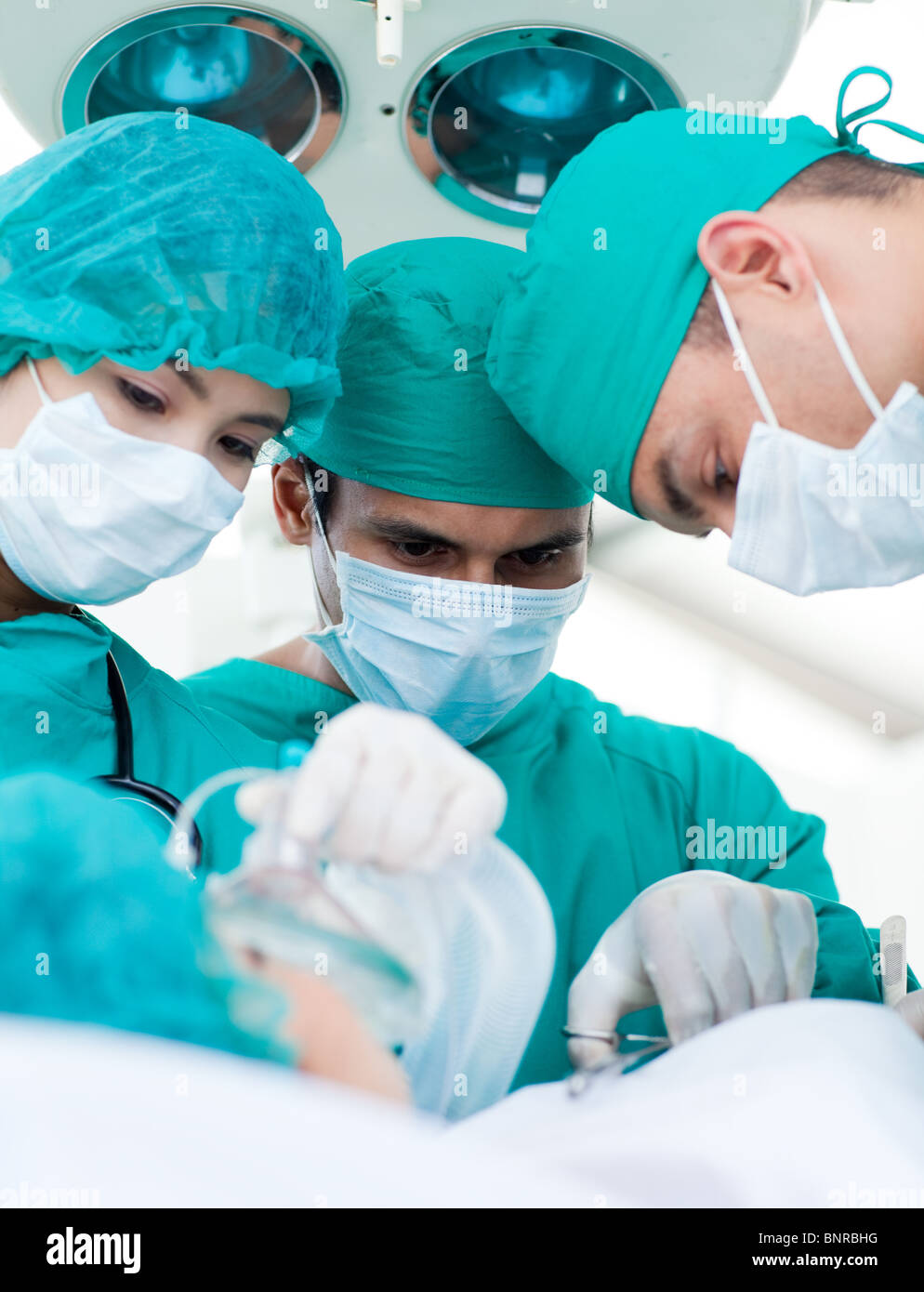 Surgical procedures woman close up hi-res stock photography and images ...