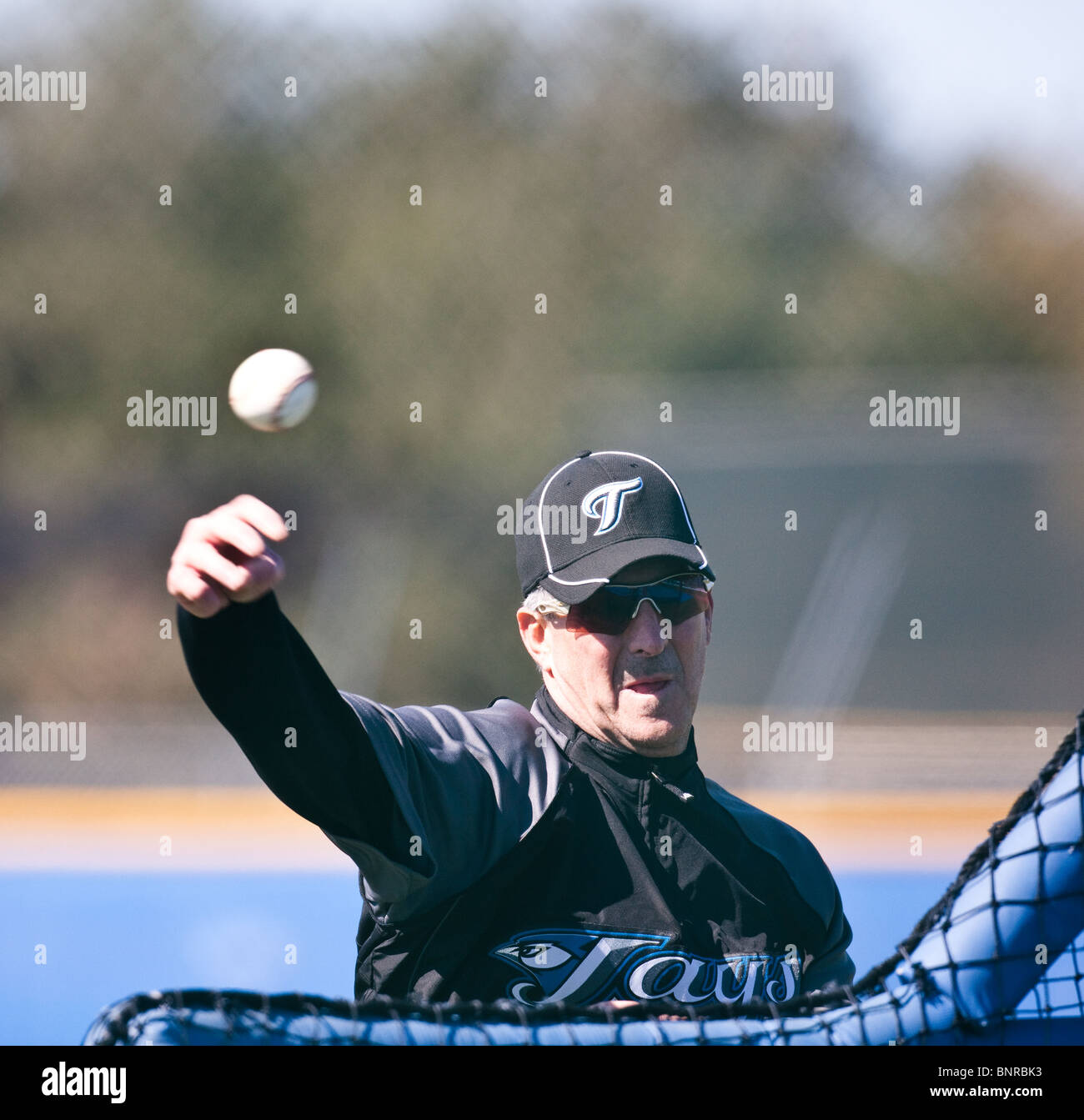 Toronto Blue Jays at Spring Training in Dunedin, Florida Stock Photo ...