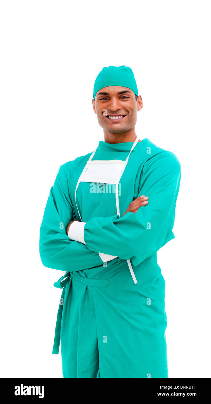 Portrait of an surgeon Stock Photo - Alamy