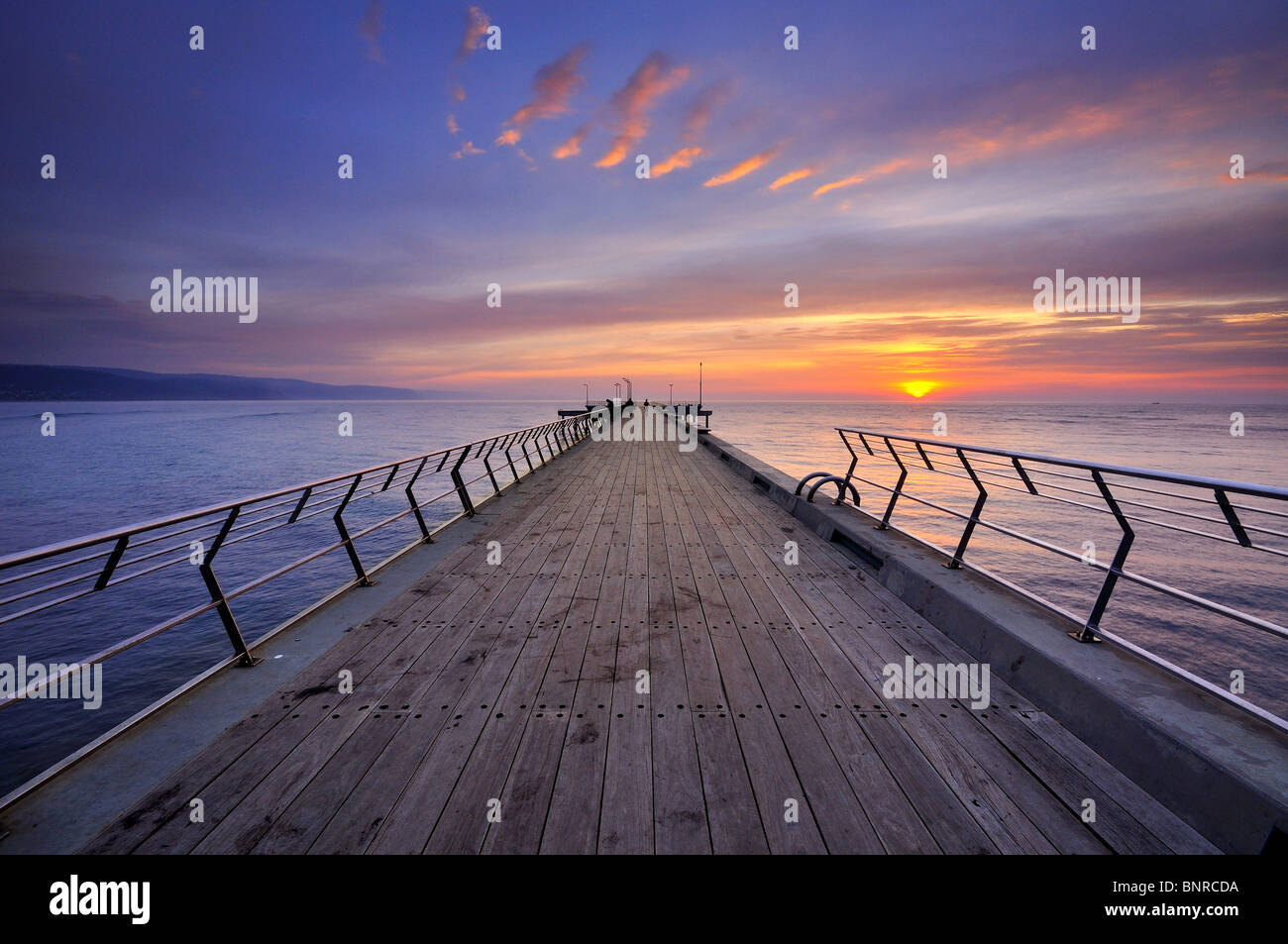 Sunrise over Lorne Pier, Australia Stock Photo - Alamy