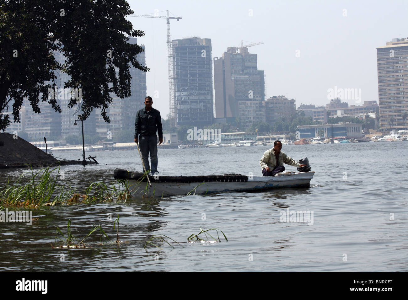 Egypt river speed boat hi-res stock photography and images - Alamy