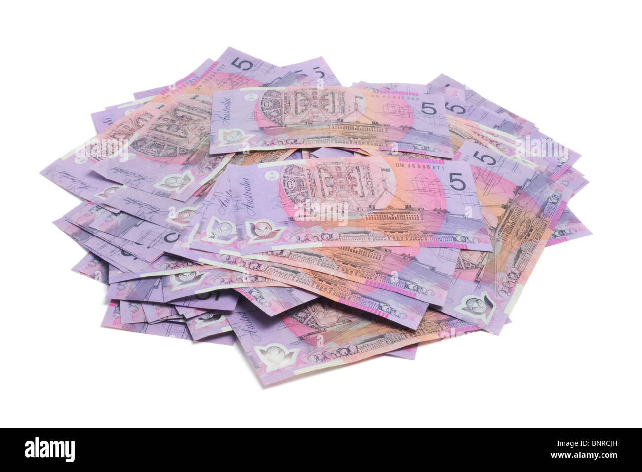 Pile of Banknotes Stock Photo - Alamy