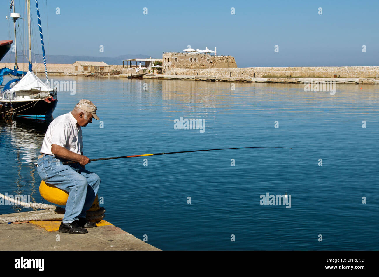 Crete old man hi-res stock photography and images - Alamy