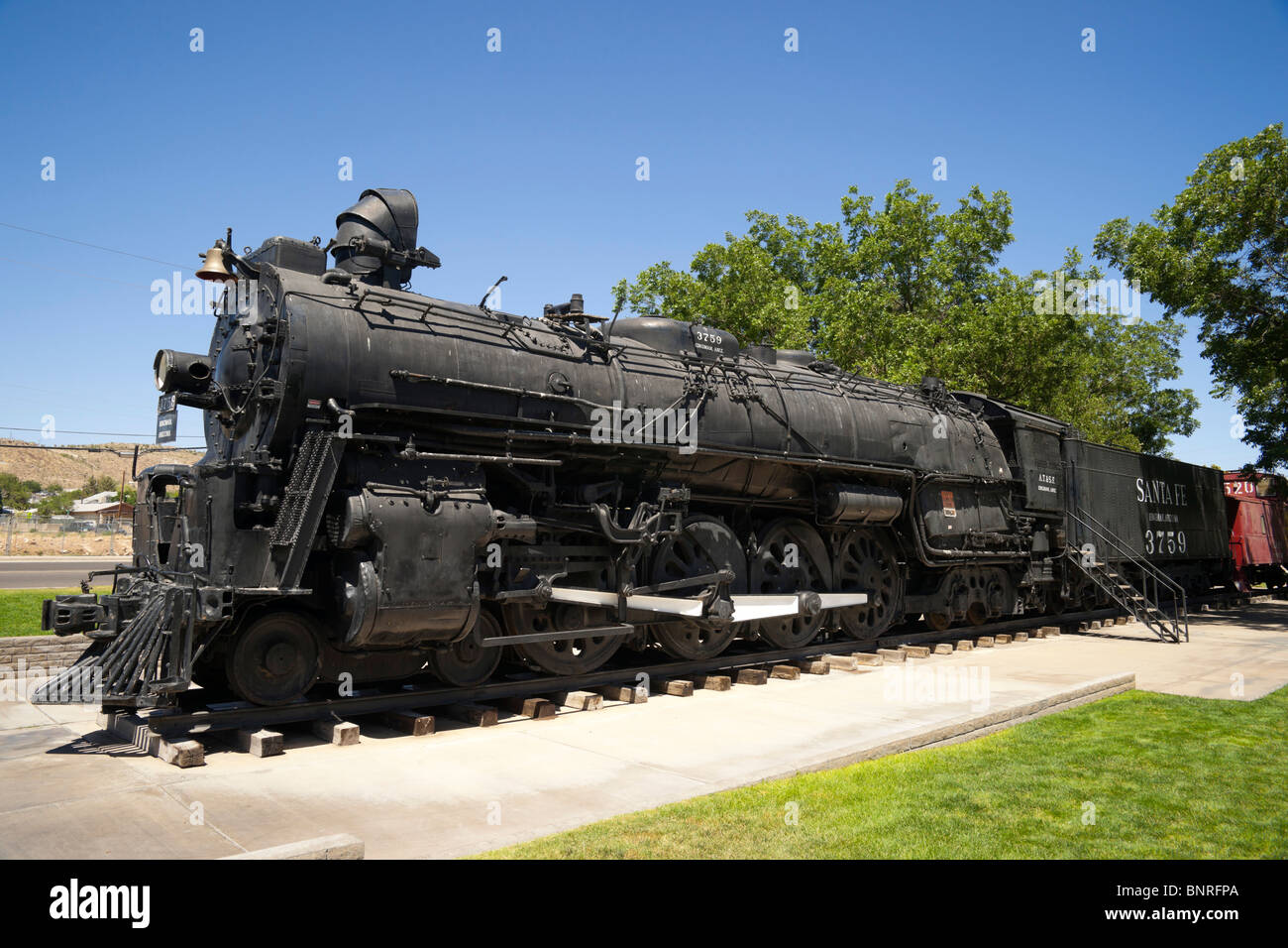 Route 66 road trip Arizona - Kingman AZ historic town. Santa Fé ...