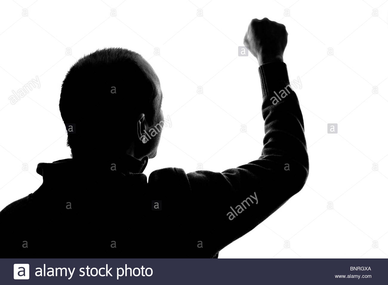 Back behind silhouette silhouettes hi-res stock photography and images ...