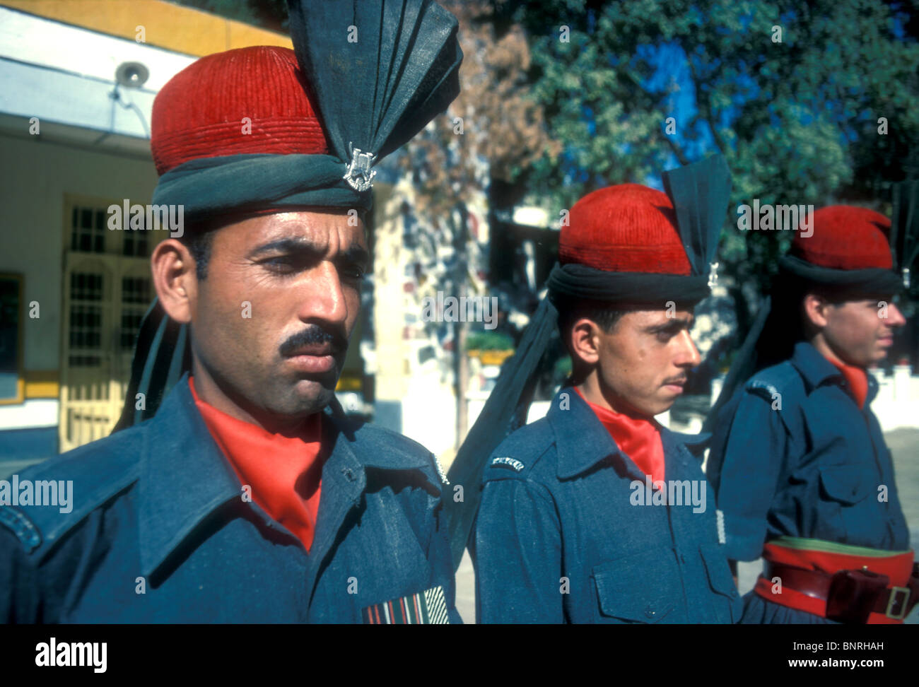 Men of the Khyber Rifles, post at Torkhum, Khyber Pakhtunkhwa, PAKISTAN ...