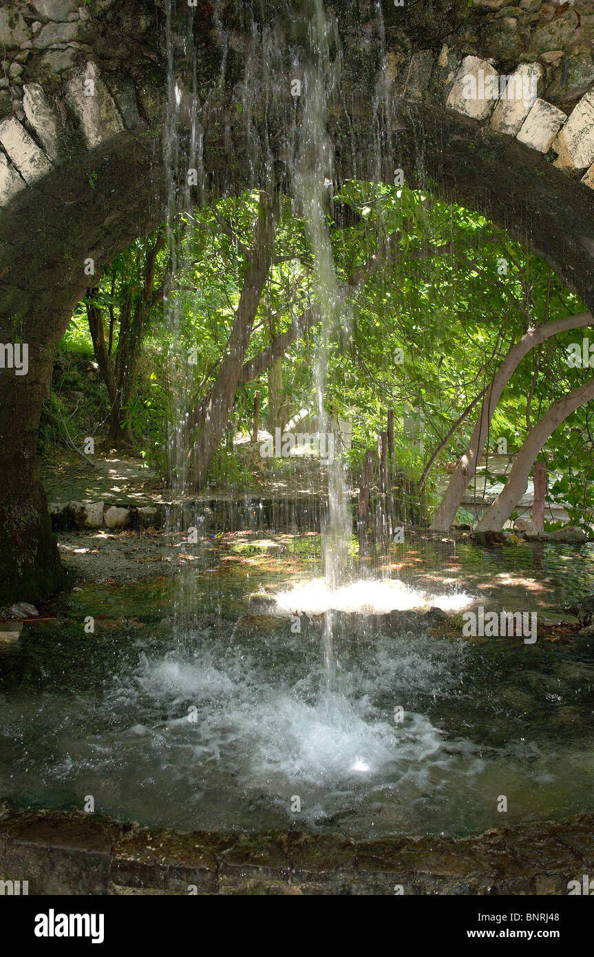 Waterfall crete greece hi-res stock photography and images - Alamy