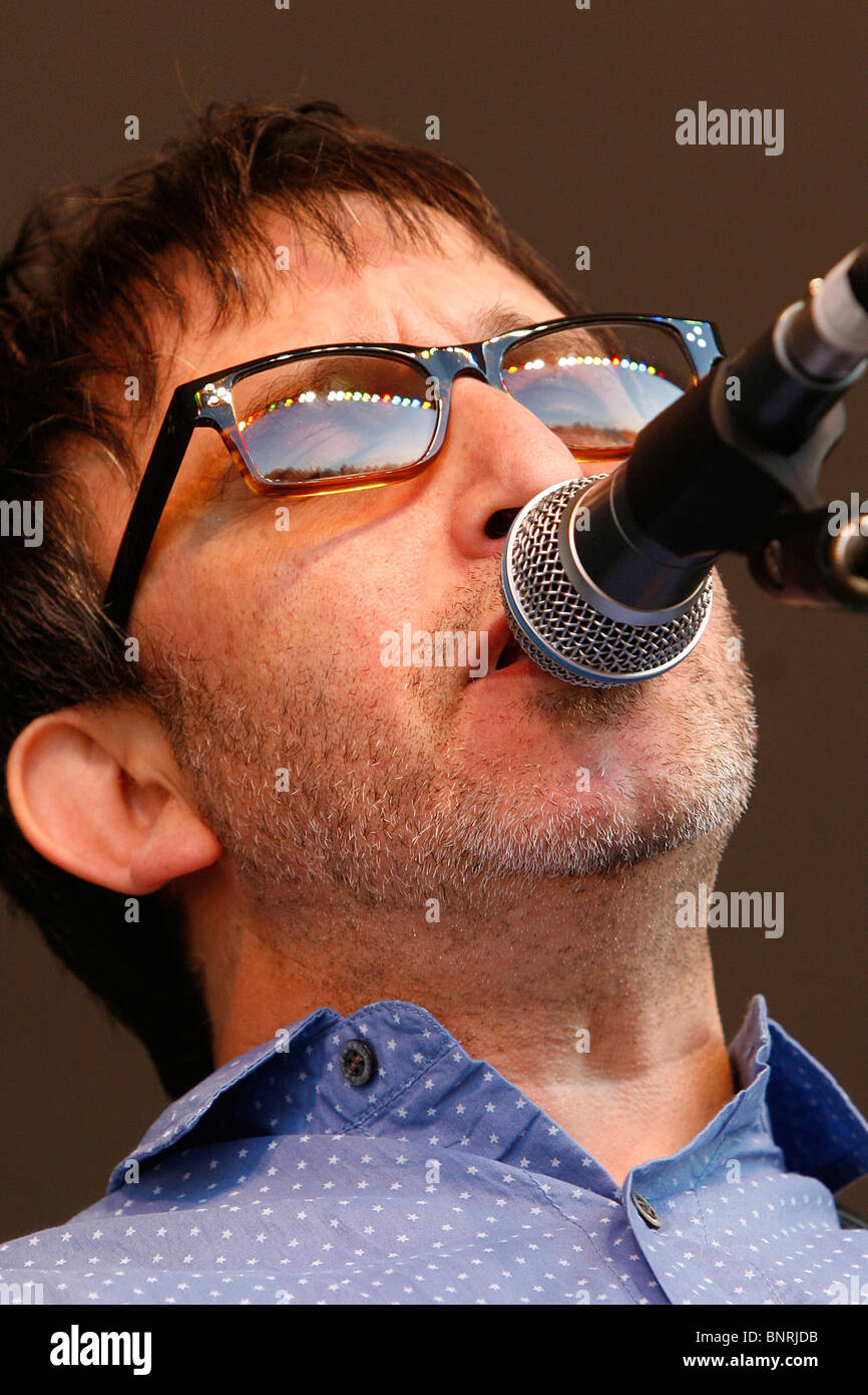 The Lightning Seeds performing at the Croydon Summer Festival in South ...