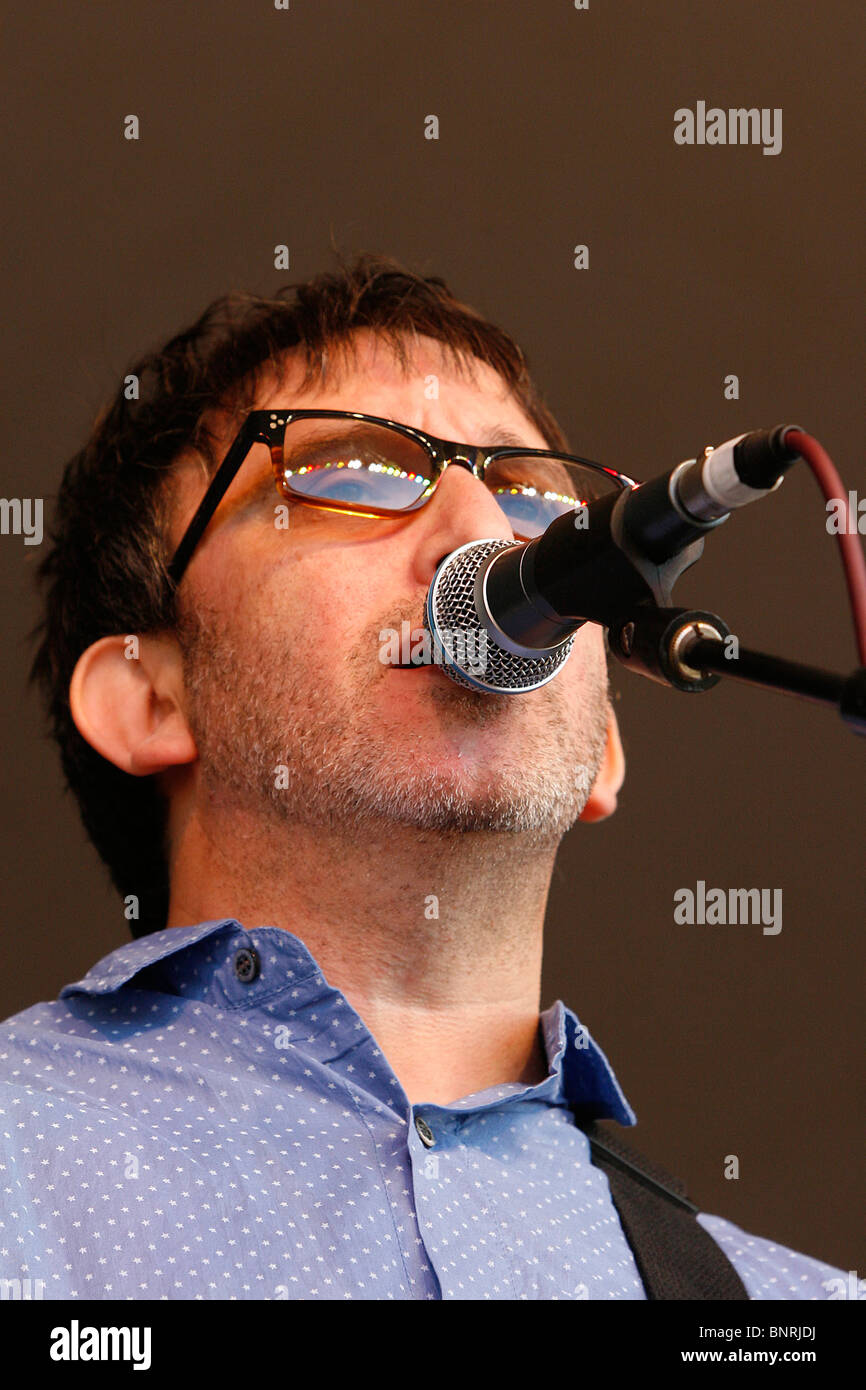 The Lightning Seeds performing at the Croydon Summer Festival in South ...