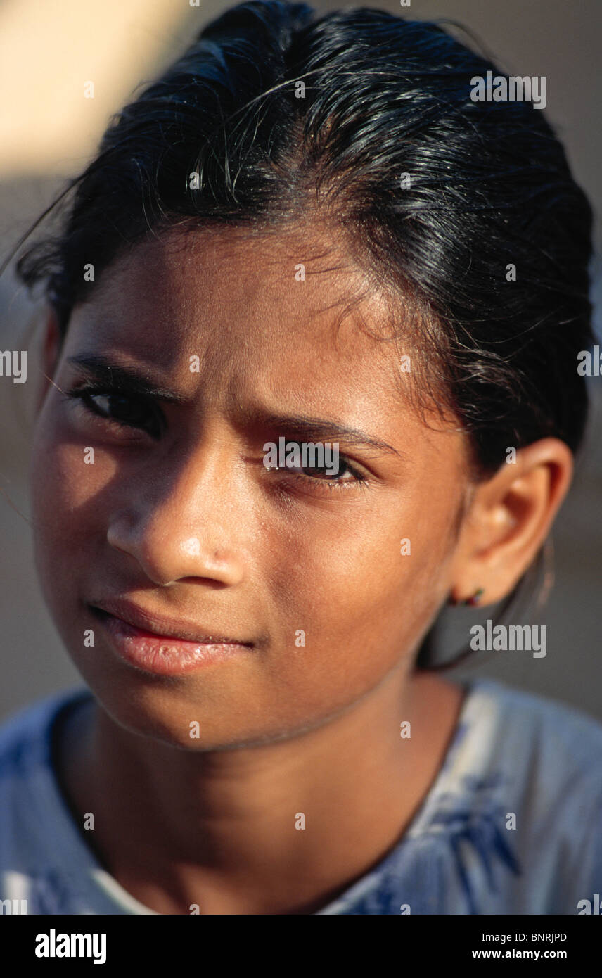 South Asian Indian girl, Udaipur, India Stock Photo - Alamy