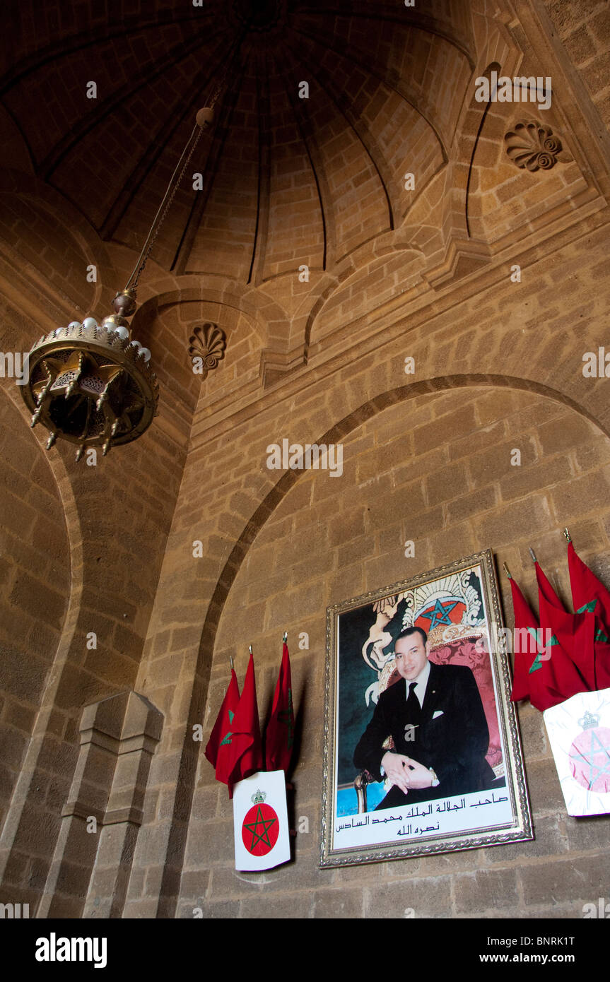 Africa, Morocco, Casablanca. Mahakma Law Courts (aka Mahakma du Pacha ...