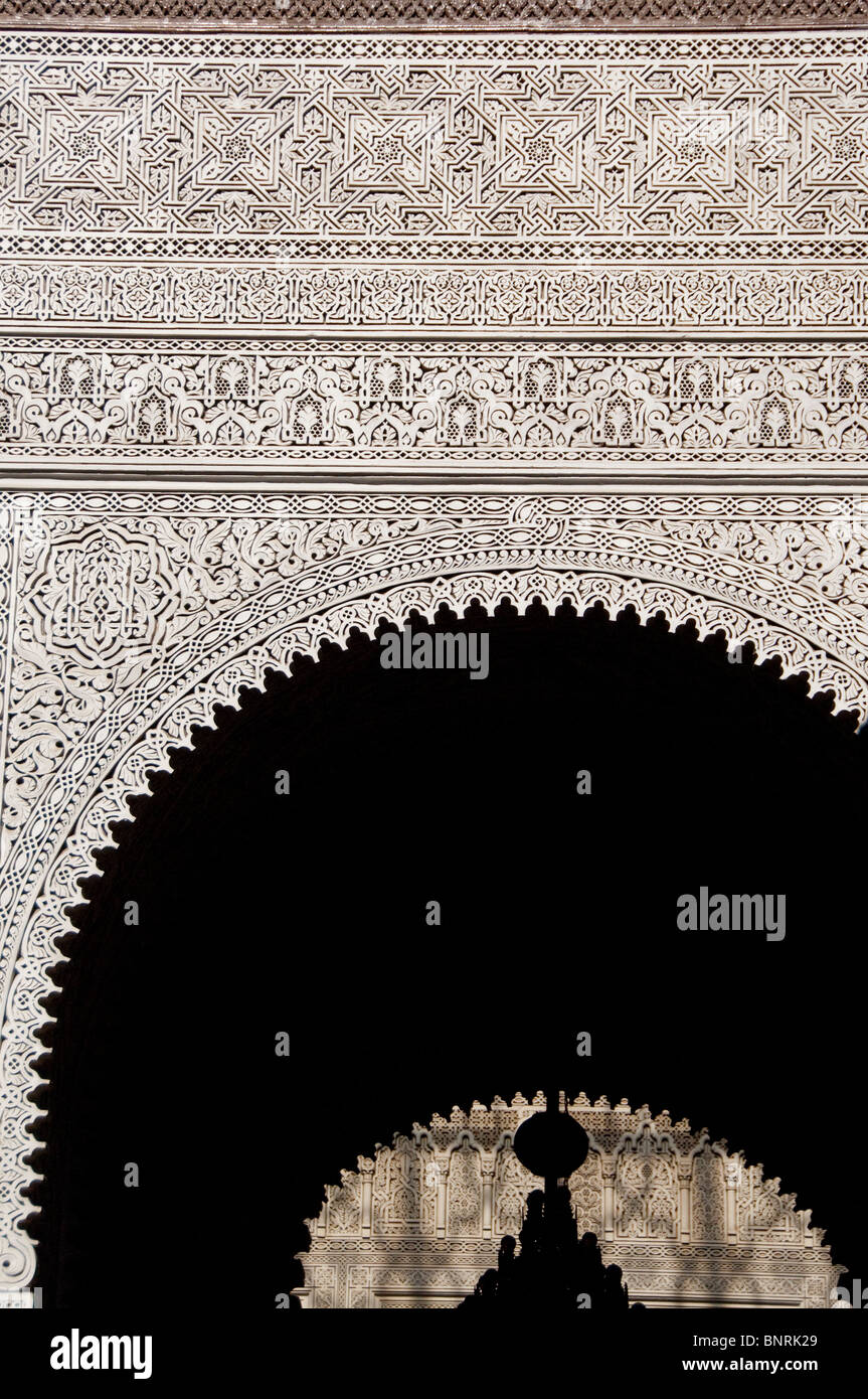 Africa, Morocco, Casablanca. Mahakma Law Courts (aka Mahakma du Pacha ...
