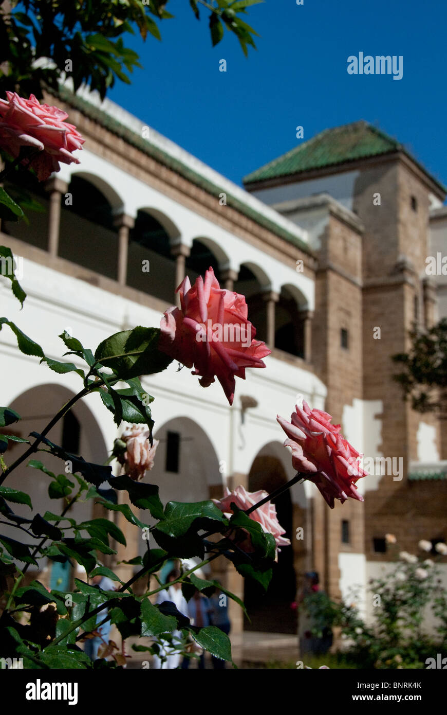 Africa, Morocco, Casablanca. Mahakma Law Courts (aka Mahakma du Pacha ...