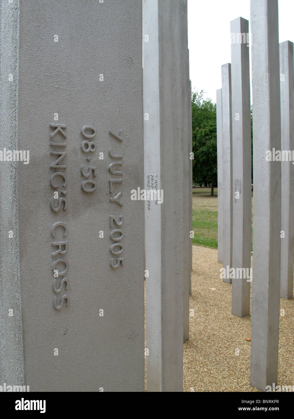 7/7 7th July 2005 Memorial Hyde Park Stock Photo - Alamy