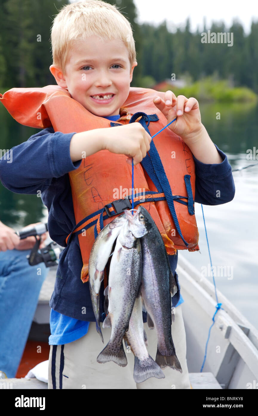 Family Fishing Trip Stock Photo - Alamy