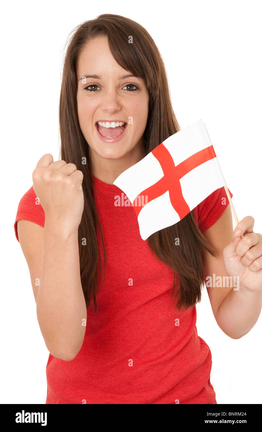 England team supporter hi-res stock photography and images - Alamy