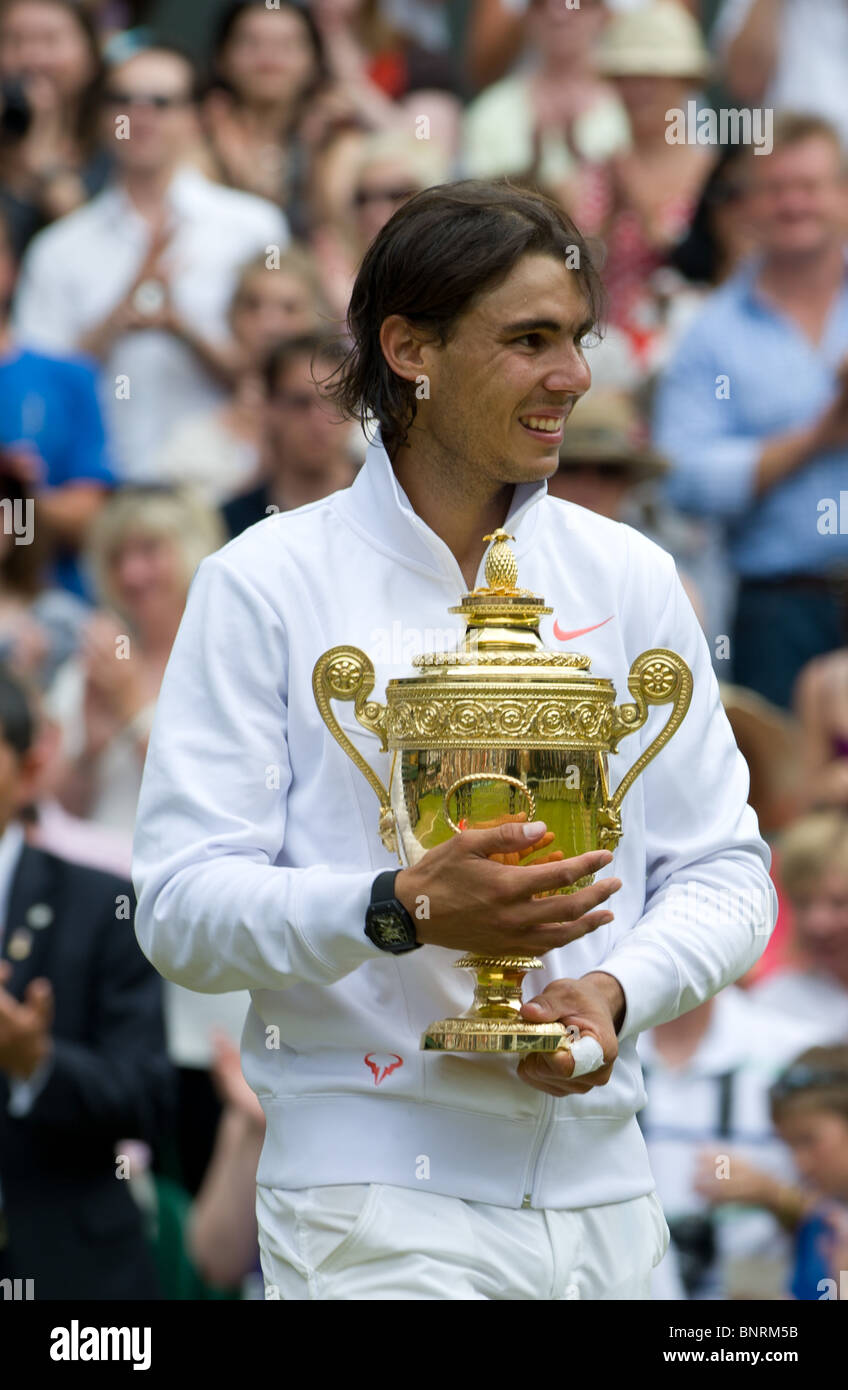 Rafa nadal wimbledon winner hi-res stock photography and images - Alamy